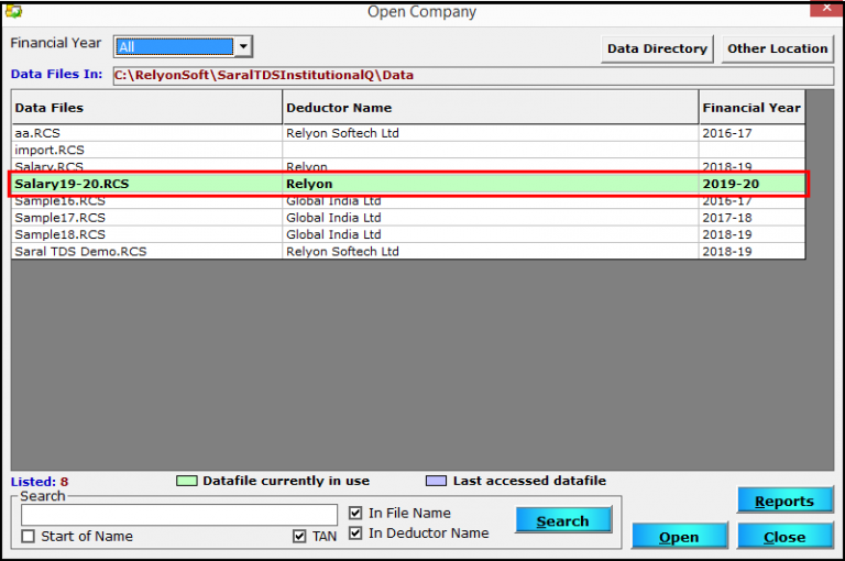 Create A New File From An Existing File In Saral TDS Step By Step Process create-a-new-file-from-an-existing-file-in-saral-tds-step-by-step-process